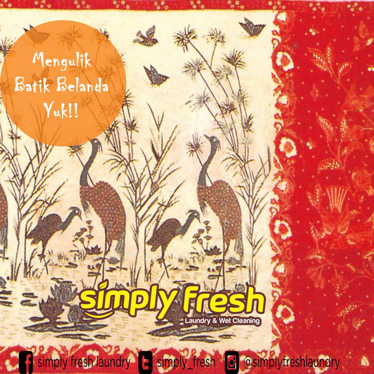 Batik Belanda Bernuansa Kolonial – Simply Fresh Laundry